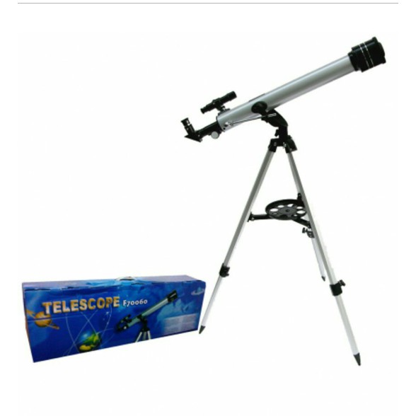 Jual Teropong bintang astronomical telescope lensa 60 mm focal lengt ...