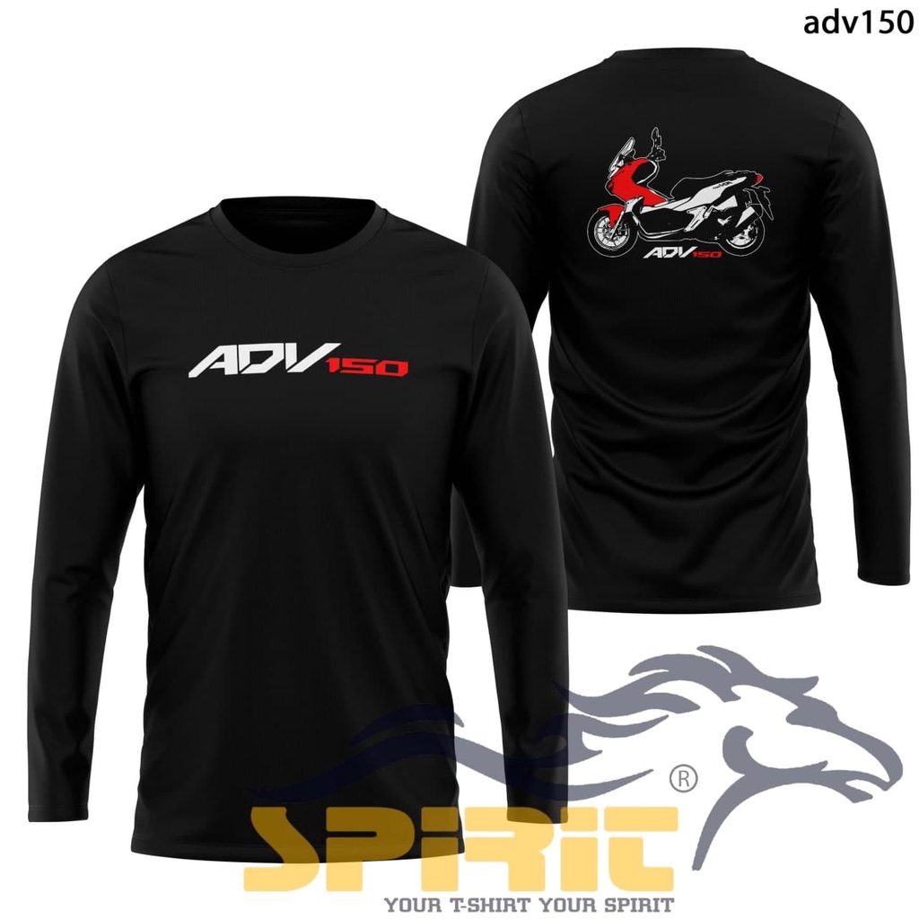 Jual kaos motor matic honda ADV 150 raider lengan panjang pria keren ...