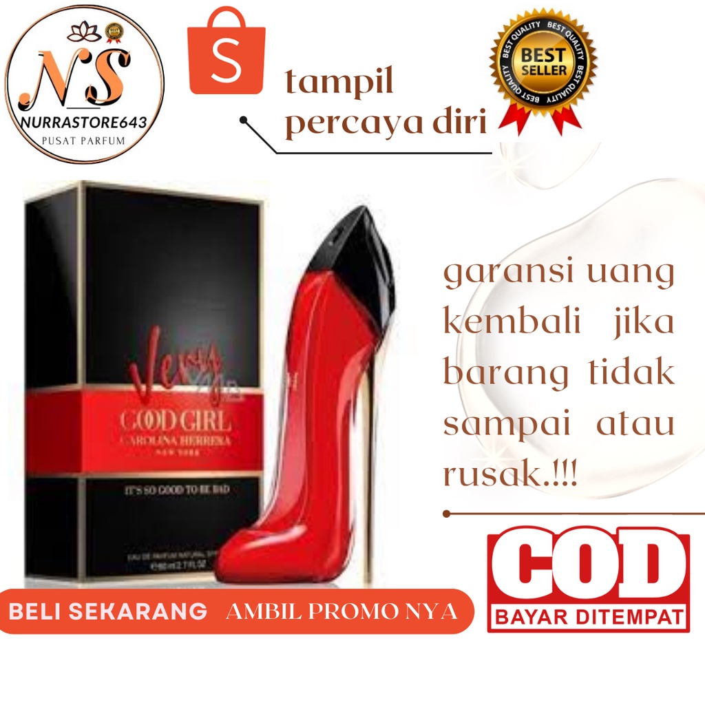 Jual PARFUM GOOD GIRL VERY EDP 90ML ORIGINAL | Shopee Indonesia