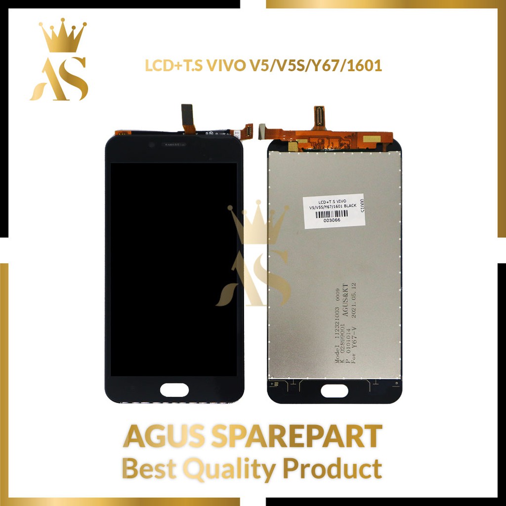 Jual LCD TOUCHSCREEN VIVO V5 / V5S / Y67 / 1601 FULSET ORIGINAL ...