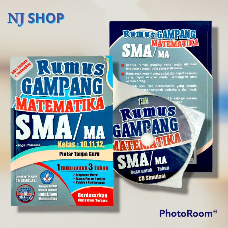 Jual [Buku Original] - RUMUS GAMPANG MATEMATIKA SMA/MA KELAS 10 11 12 ...