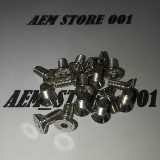Jual Verseng L M4 X 10 (1cm) stainless 304 | Shopee Indonesia