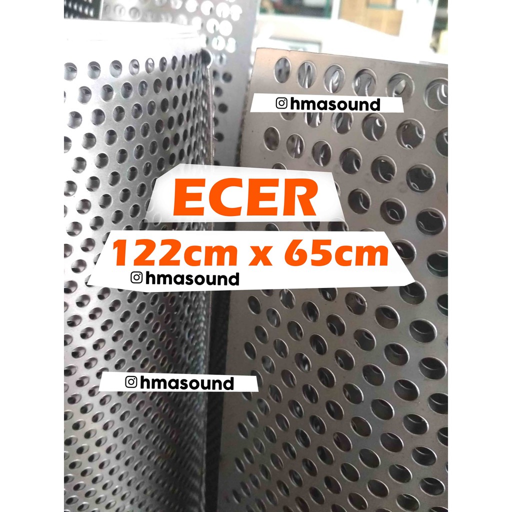 Jual 122 x 65 Ram Besi Grill Besi Speaker Sound System Eceran | Shopee ...