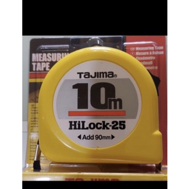 Jual METERAN TAJIMA 10 METER HI-lock kuning measuring tape japan ...