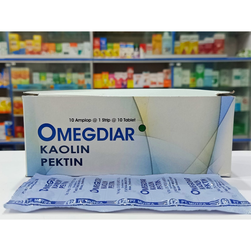 Jual Omegdiar 𝟏 𝐒𝐓𝐑𝐈𝐏 𝐈𝐒𝐈 𝟏𝟎 𝐓𝐀𝐁𝐋𝐄𝐓 - Meredakan Diare | Shopee Indonesia