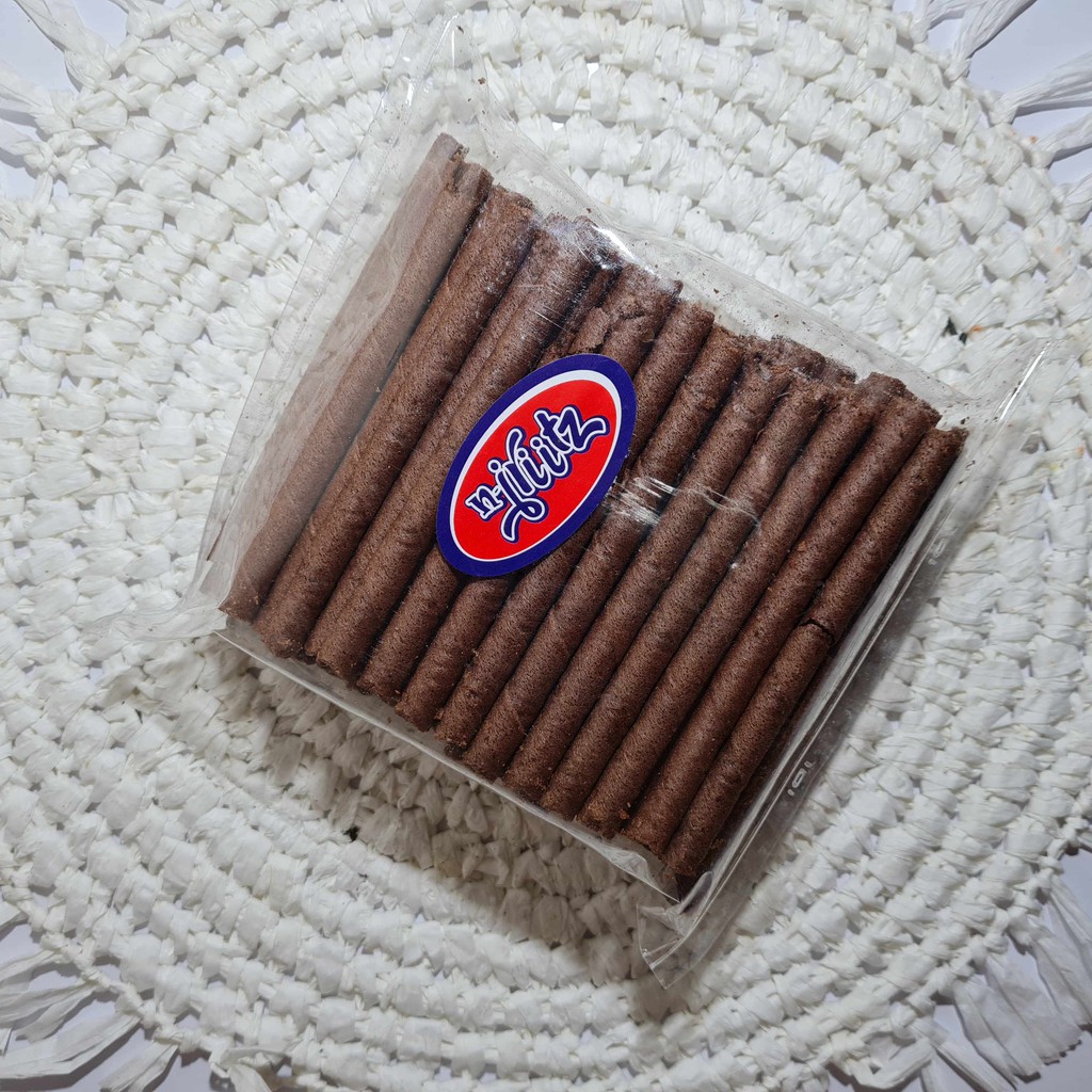 Jual SNACK KILOAN / SNACK MURAH / Wafer Roll Panjang Coklat 500gr ...