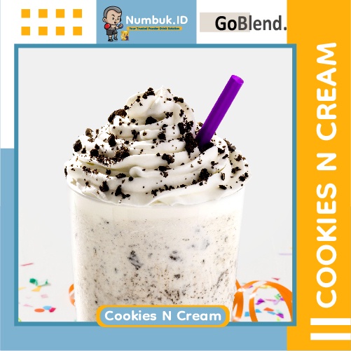 Jual Bubuk Minuman Rasa Cookies and Cream/ Cookies and Cream Powder ...