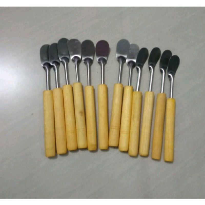Jual Sutil Mini/Spatula Mini Gagang Kayu/Sodet Mini | Shopee Indonesia
