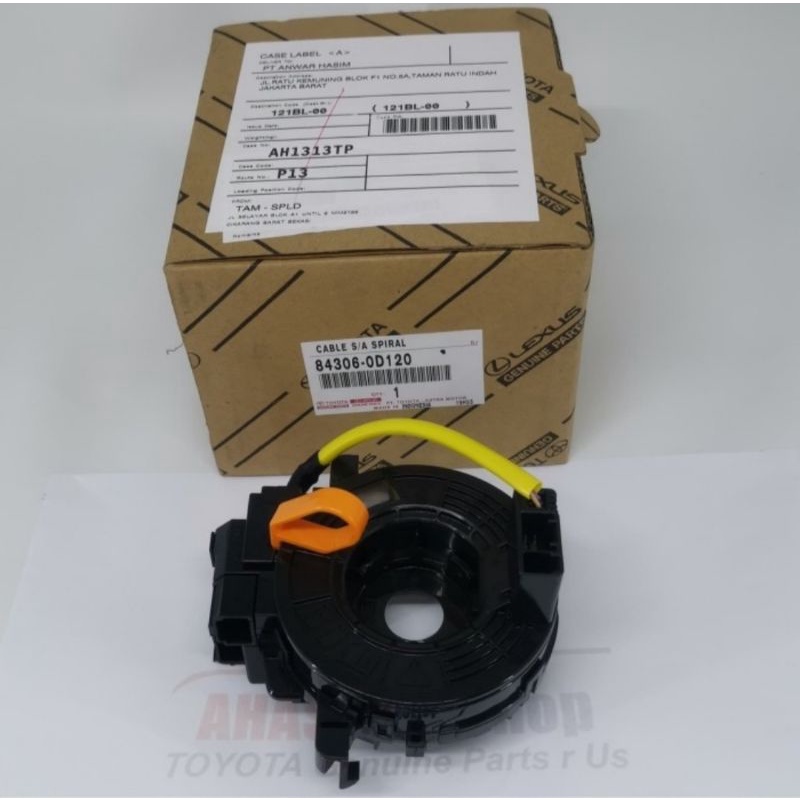 Jual Kabel Spiral Klakson Innova Fortuner Hilux Sienta 2004-2014 100% ...