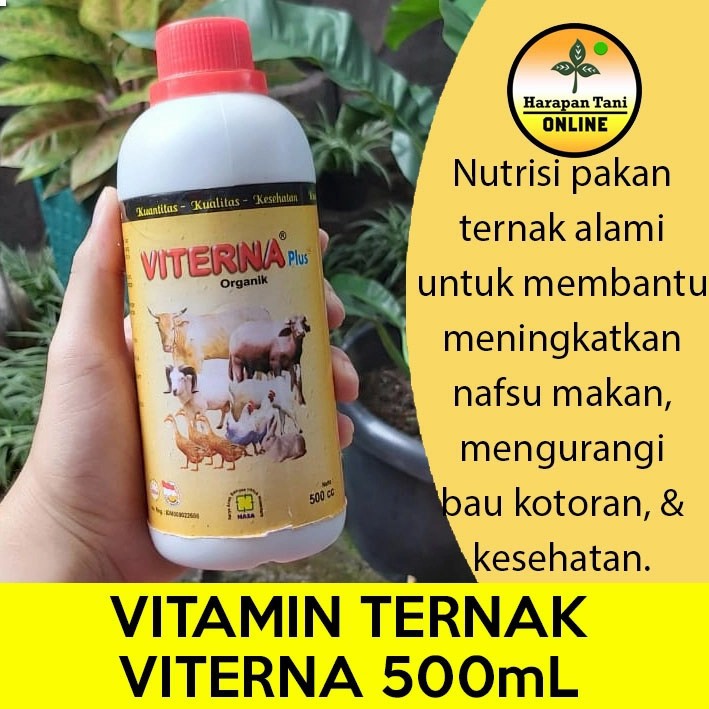 Jual Viterna Plus 500mL | Viterna | Vitamin Lengkap untuk Hewan Ternak ...