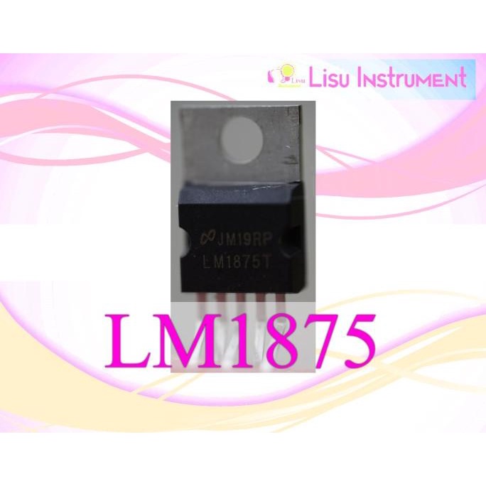 Jual LM1875 LM1875T 20W Audio Power Amplifier TO-220-5 lisuin90 Diminati Banget | Shopee Indonesia