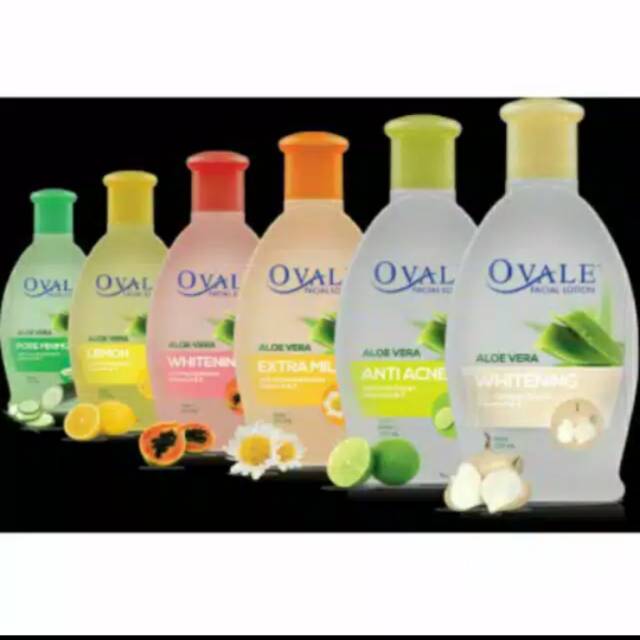 Jual ️ Ovale Facial Lotion Whitening 60ml 100ml 200ml | Shopee Indonesia