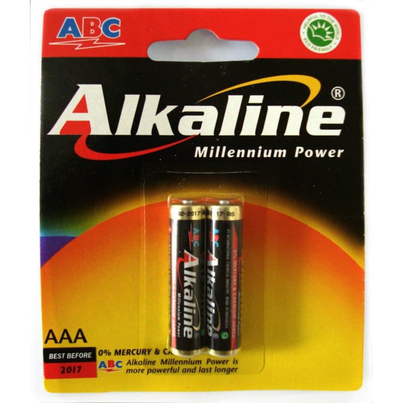 Jual Battery AAA Alkaline ABC | Shopee Indonesia
