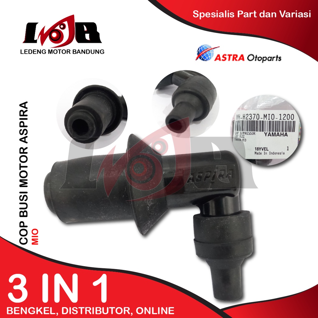 Jual Aspira Tutup Busi Motor Mio Kepala Cangklong Cop Busi Ignition ...