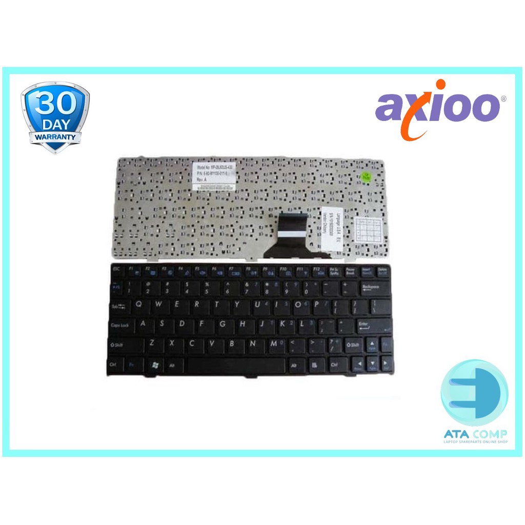 Jual Keyboard Laptop Axioo Pico PJM M1110 M1111 M1115 CJM CJW W210CU ...