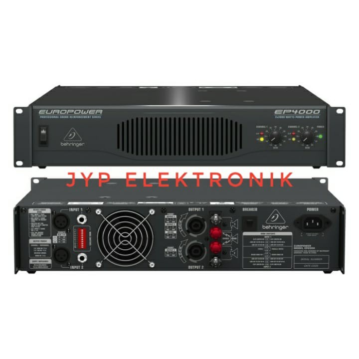 Jual POWER AMPLIFIER BEHRINGER EP 4000 / BEHRINGER EP4000 ORIGINAL ...