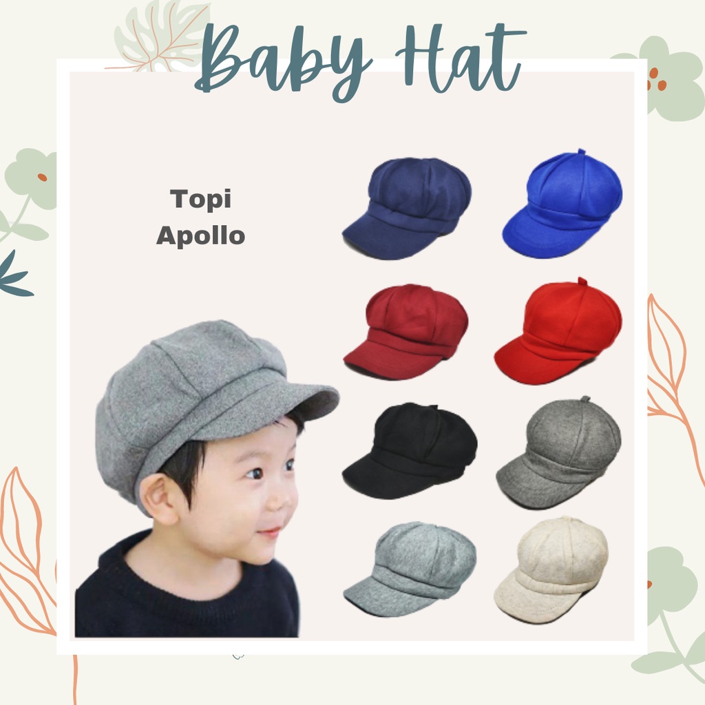 Jual PUNCAK 9.9 moccababy TOPI APOLLO Anak Topi Baseball Topi Model ...