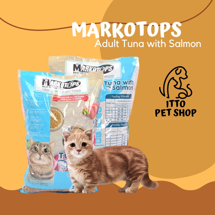 Jual MARKOTOP ADULT TUNA WITH TUNA SALMON - 20kg | Shopee Indonesia