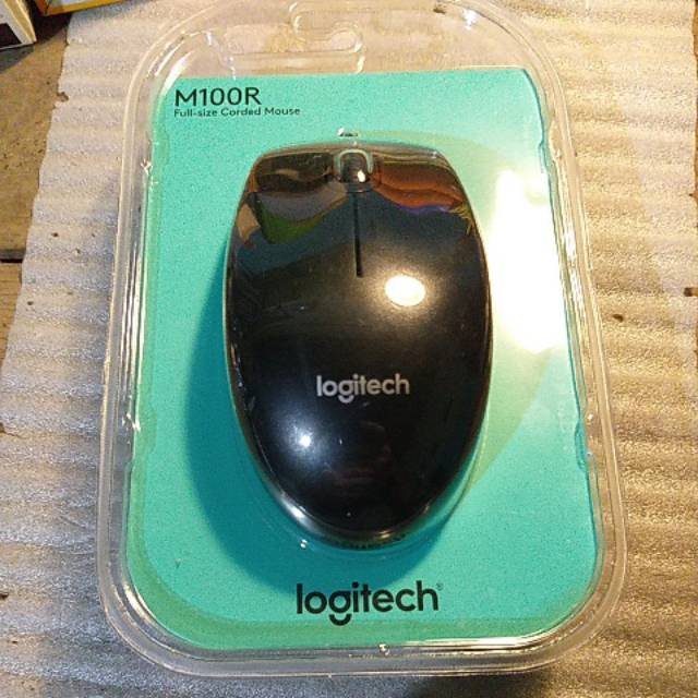 Jual Mouse kabel logitech m100r original | Shopee Indonesia