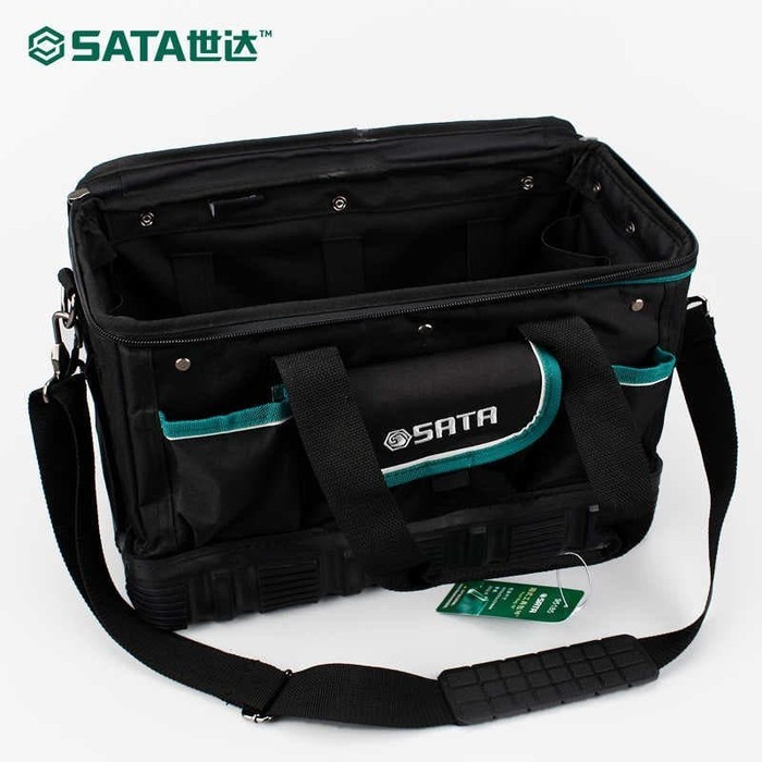 Jual SATA 95185 Tas Perkakas 16 Inch Portable Tool Bag | Shopee Indonesia