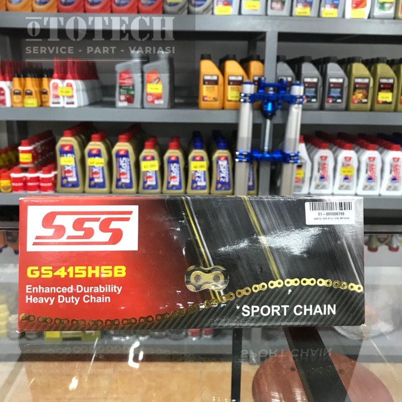 Jual RANTAI MOTOR SSS 415 - 130L MEDIUM GS415HSB ORIGINAL | Shopee ...