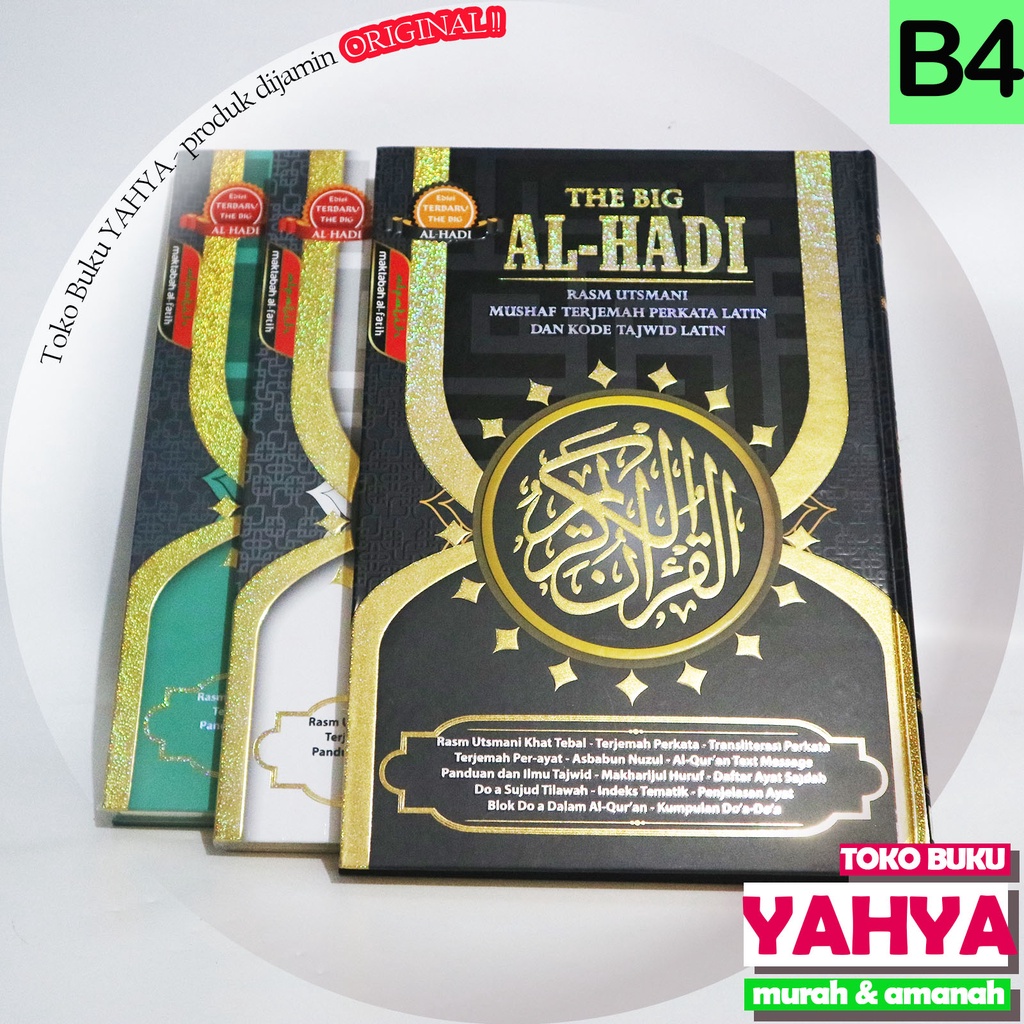 Jual Al Quran Besar Jumbo Utsmani Terjemah Perkata Latin - The Big Al ...