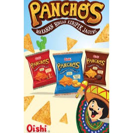 Jual Oishi Panchos Keju, sapi pangang, jagung pedas, cabe pedas Nacho ...