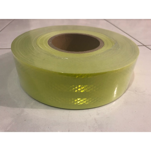 Jual Sticker Stiker Reflektif Rambu Nyala Yellow Green Kuning Hijau Not ...