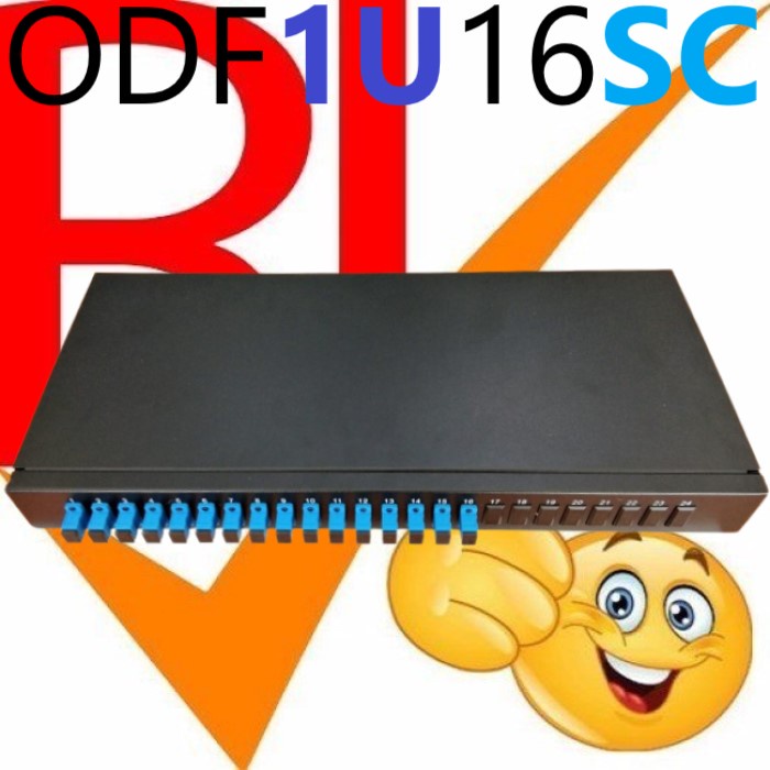 Jual ODF 16c OTB Rack 16Core SC UPC Roset 16 Core Adapter Pigtail Set ...