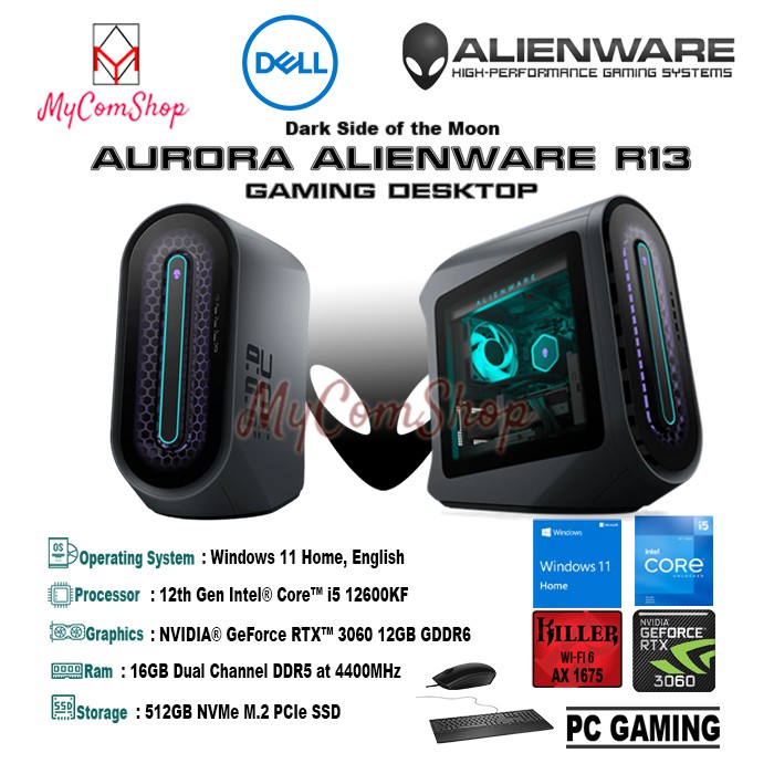 Jual ALIENWARE AURORA R13 PC GAMING i5-12600KF 16GB RAM 512GB SSD RTX ...
