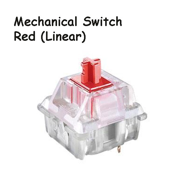 Jual Mechanical Keyboard Switch Red Merah Linear | Shopee Indonesia