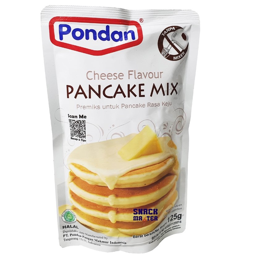 Jual Pondan Cheese Pancake Mix 125gr Premiks untuk Pancake Keju ...