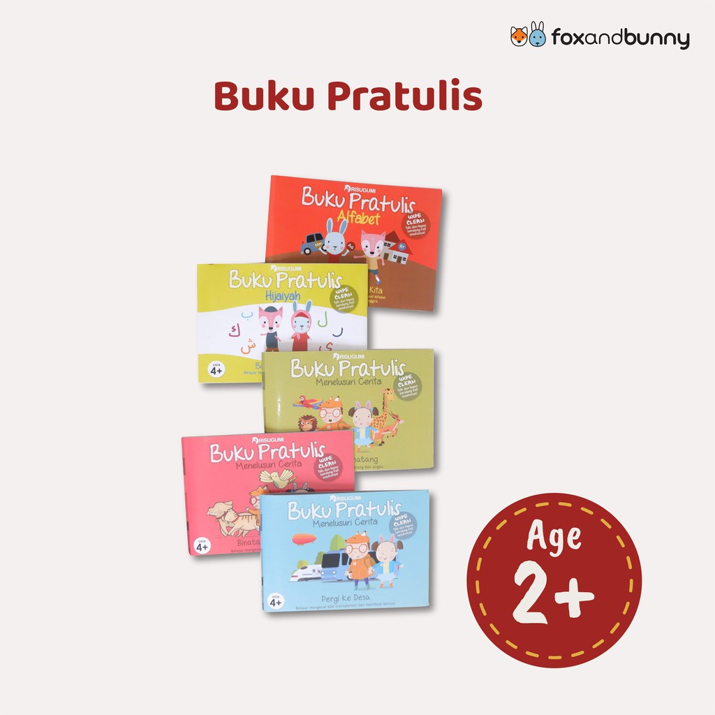Jual Foxandbunny - Risugumi Buku Pratulis | Mainan Edukasi Anak | Buku ...