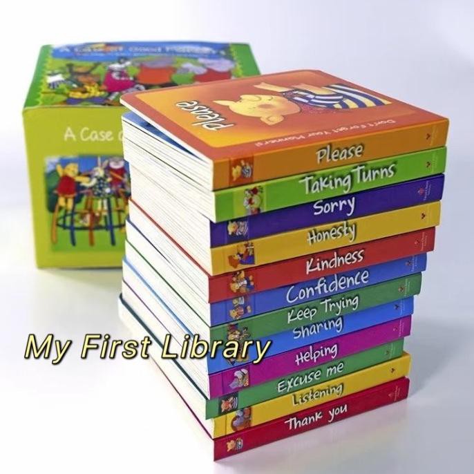 Jual A Case Of Good Manners Box Set 12 Mini Board Book | Shopee Indonesia