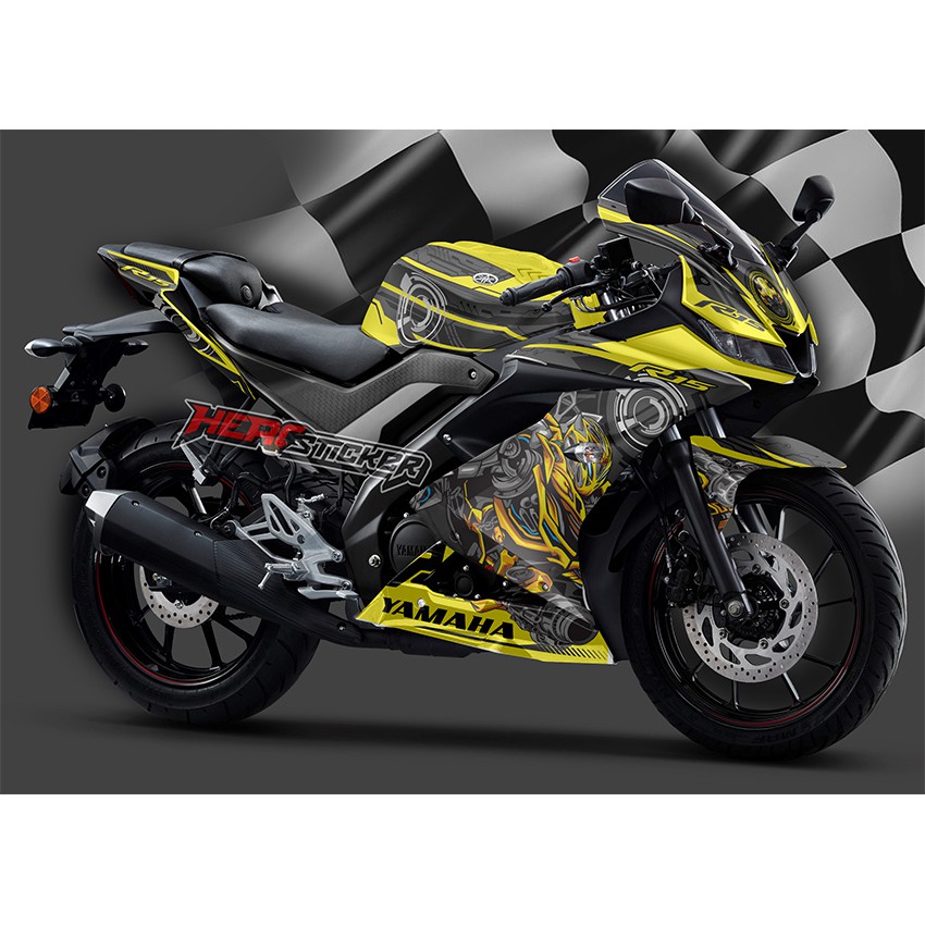 Jual DECAL R15 BUMBLEBEE 2020 KEREN - STRIPING R15 CUSTOM | Shopee ...