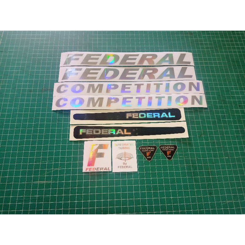 Jual stiker sepeda federal competition hologram | Shopee Indonesia