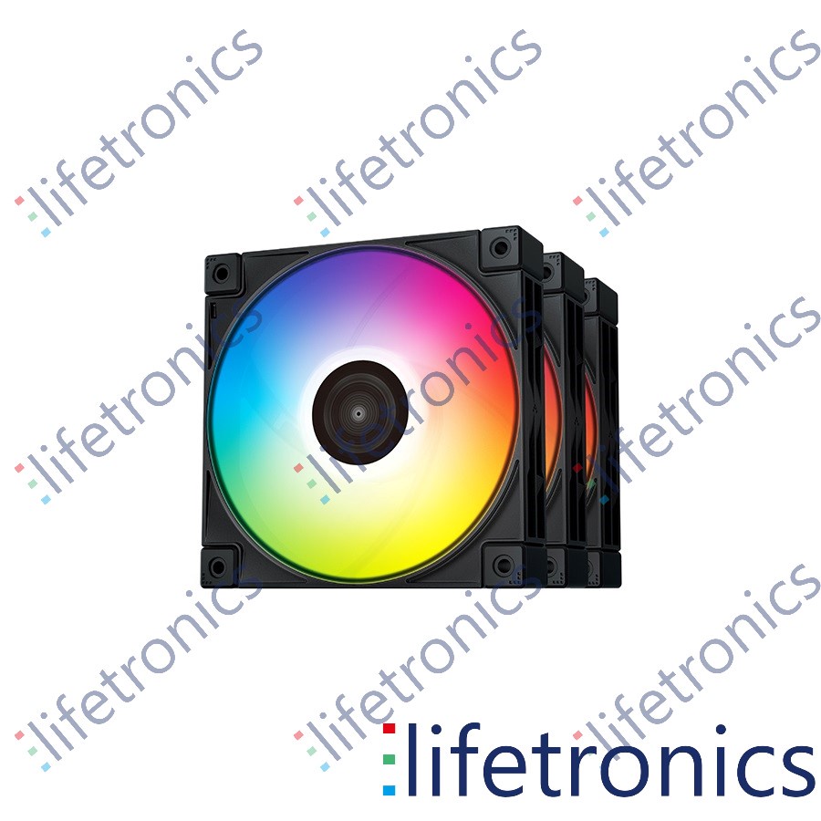 Jual Lifetronics Deepcool FC120 3in1 - A-RGB LED Fan Casing | Shopee ...