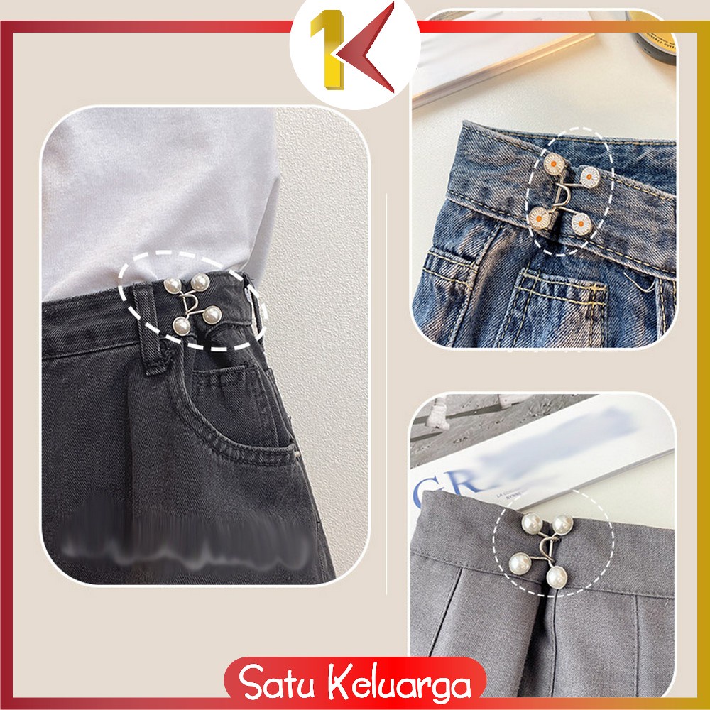 Jual SK-P145 P146 Kancing Jeans Daisy Lepas Pasang Multifungsi / Kait ...