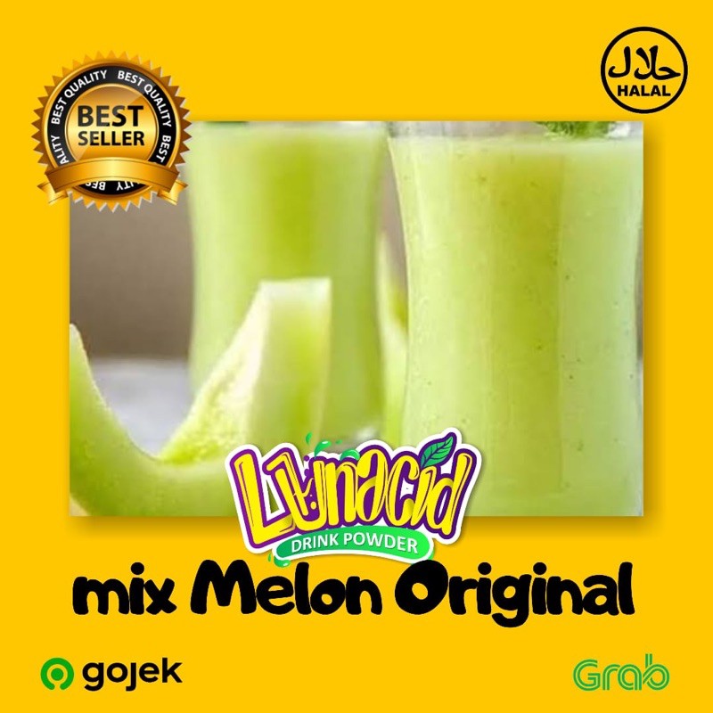 Jual Powder rasa melon/bubuk minuman rasa MIX MELON ORIGINAL 1 Kg ...