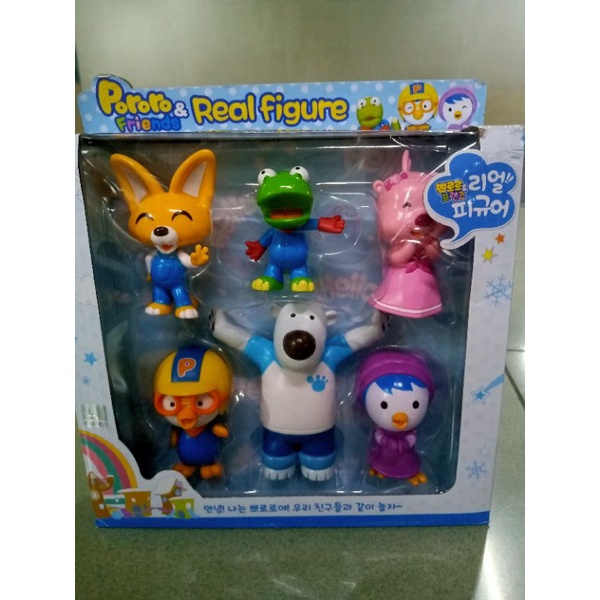 Jual Pororo Real Figure 6 Set | Shopee Indonesia