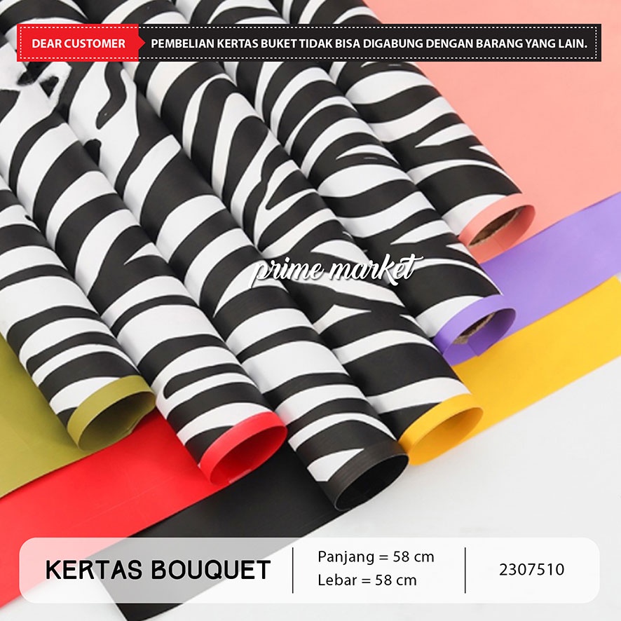 Jual Kertas Buket Bunga / Kertas Cellophane / Kertas Bunga Buket Motif ...
