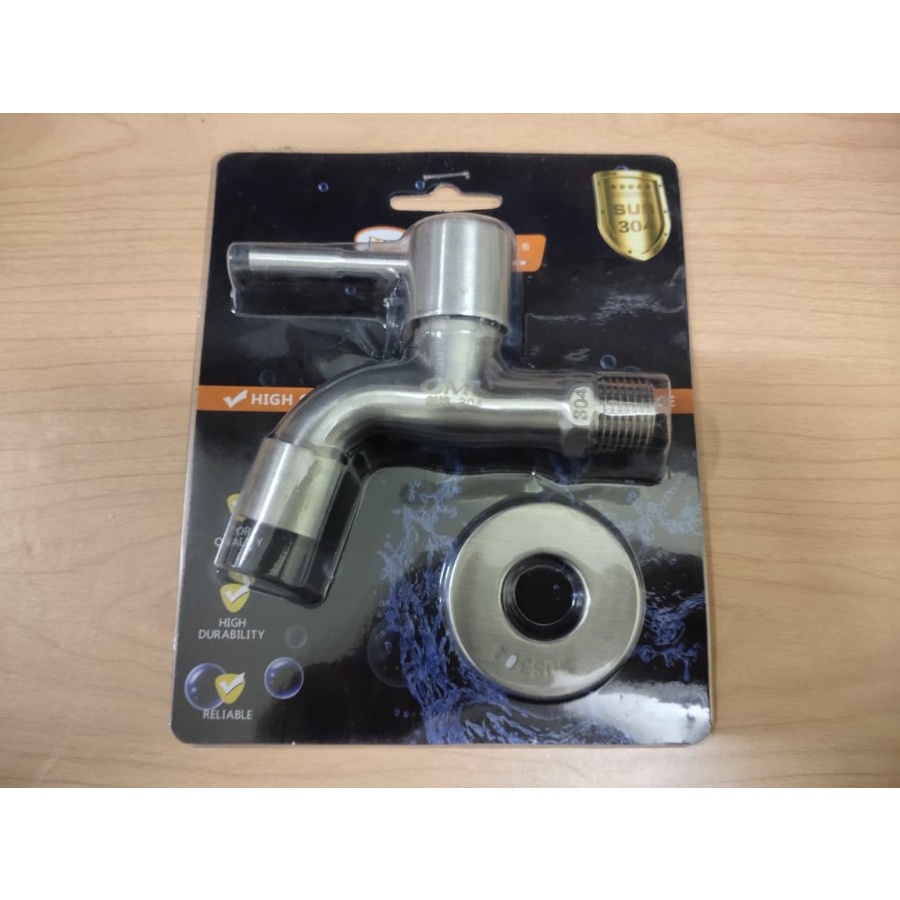 Jual KRAN TEMBOK SS CAMEL-003/Kran Air Stainless 304 Keran Panas Dingin ...
