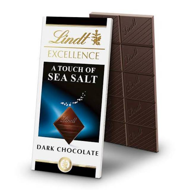 Jual LINDT EXCELLENT DARK CHOCOLATE SEA SALT - COKELAT LINDT ORIGINAL ...