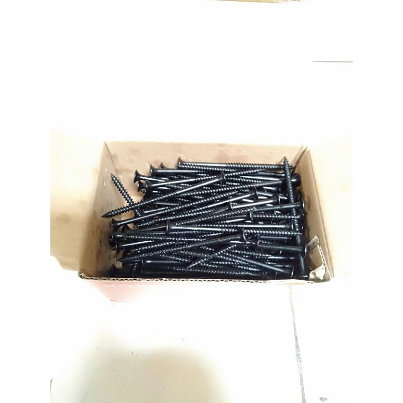 Jual skrup gypsun sekrup hitam 7 cm sekrup gypsum 3 inchi (7cm) GYPSUM ...