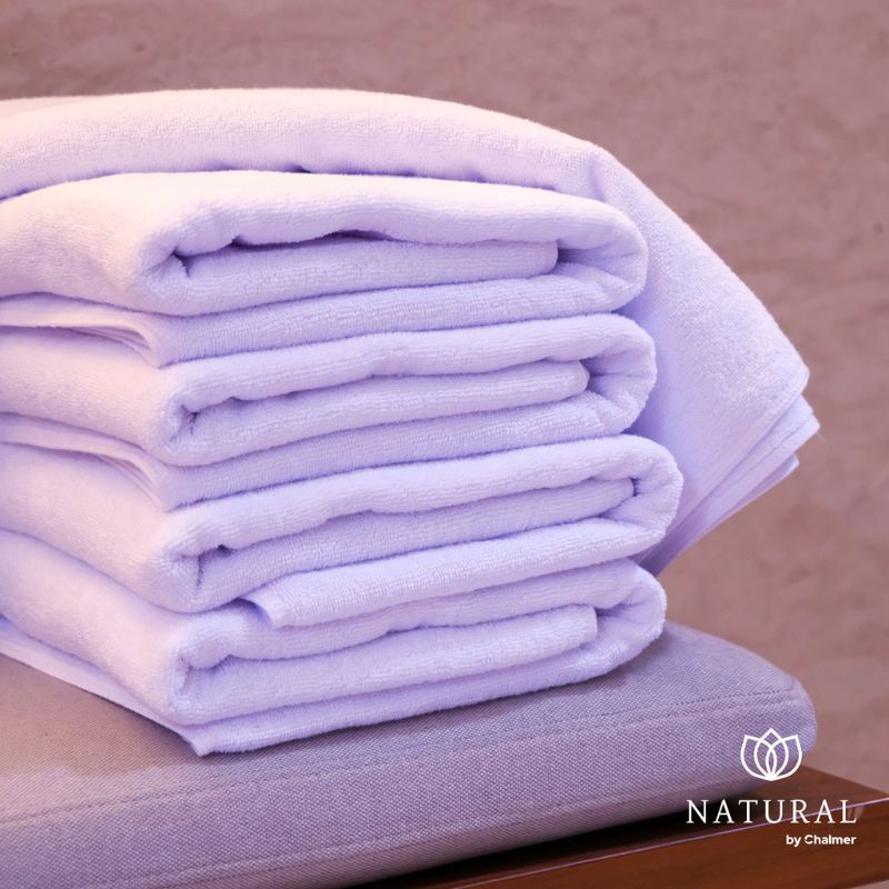 Jual Natural Handuk HOTEL SUPER PREMIUM Putih Tebal 550 gr 70x140 cm ...