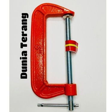 Jual Catok C 5'' 5inch BISON LightDuty - C Clamp Catok Jepit Kayu 125mm ...