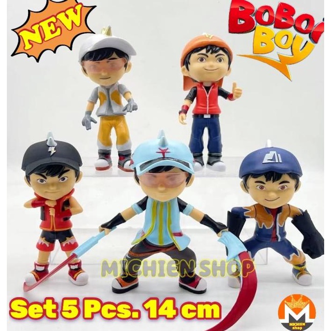 Jual Boboiboy Boboi Boboy Action Figure 13cm Satuan topper kue | Shopee ...