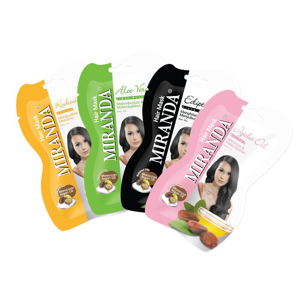 Jual Miranda Hair Mask Sachet 30g | Shopee Indonesia