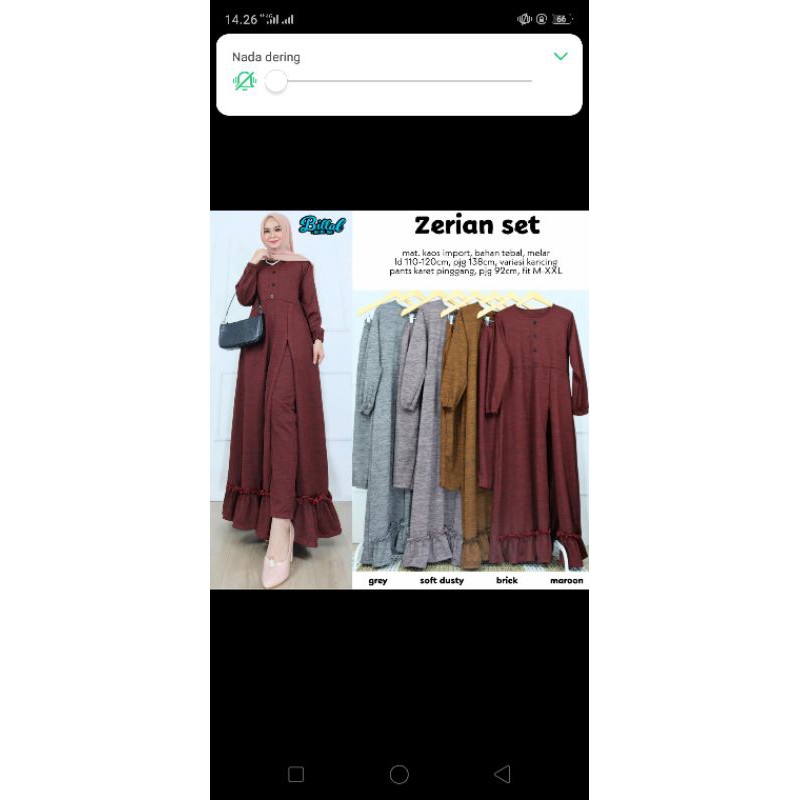 Jual zerian set | Shopee Indonesia