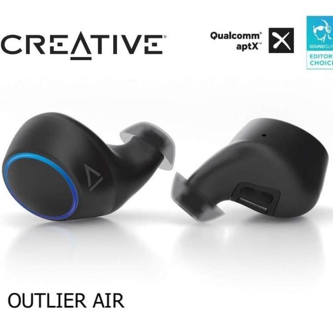 Jual Original Creative Outlier Air TWS Bluetooth APTX Headset HiFi (No ...